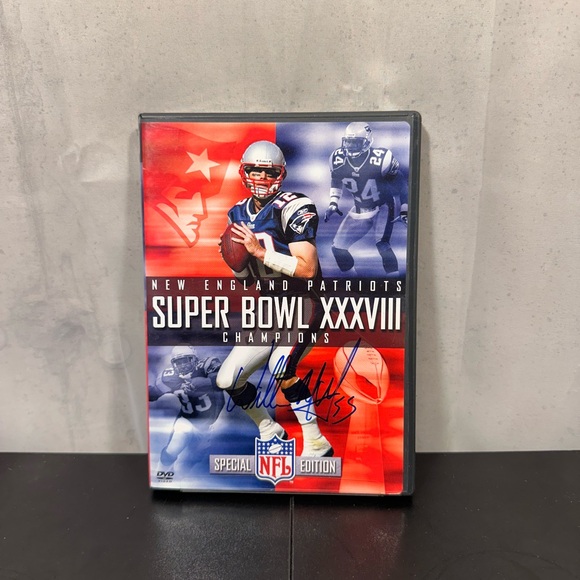 NFL | Other | Nfl Special Edition Super Bowl Xxxviii Dvd Red And Blue ...